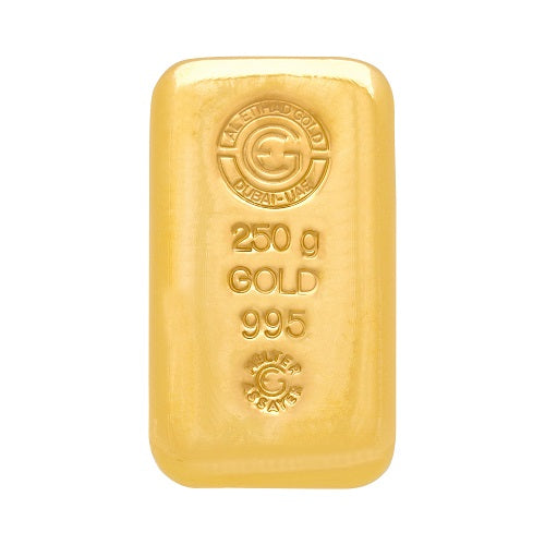 Al Etihad Gold 250 g 995 Cast Gold Bar – JEWELUST JEWELRY & BULLION